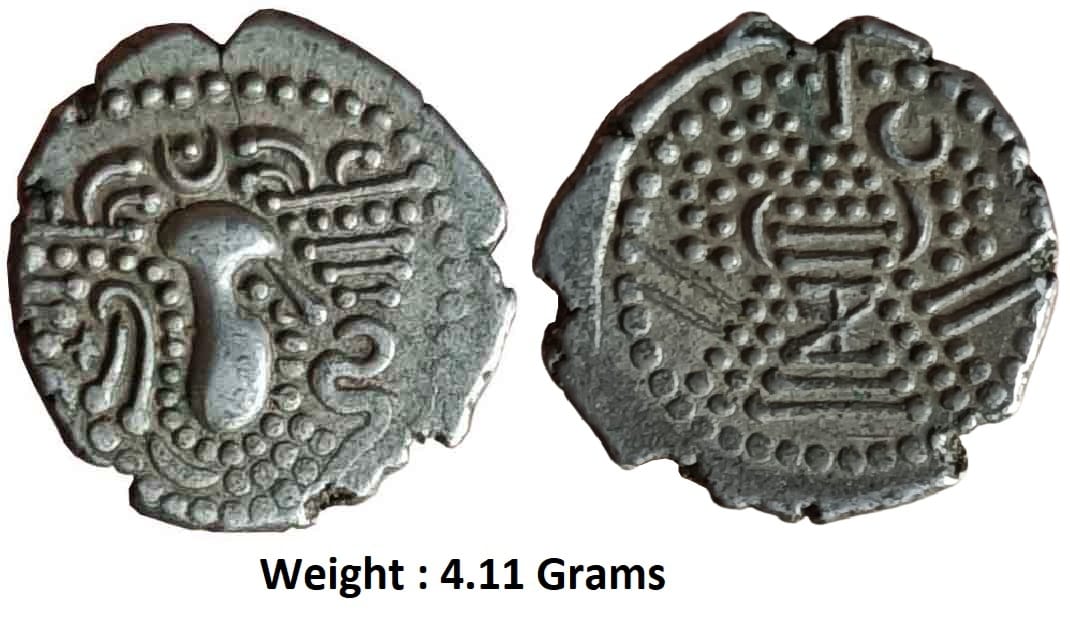 Ancient ; Indo Sasanian Gadhaiya Paisa coinage 12th century AD Silver ...
