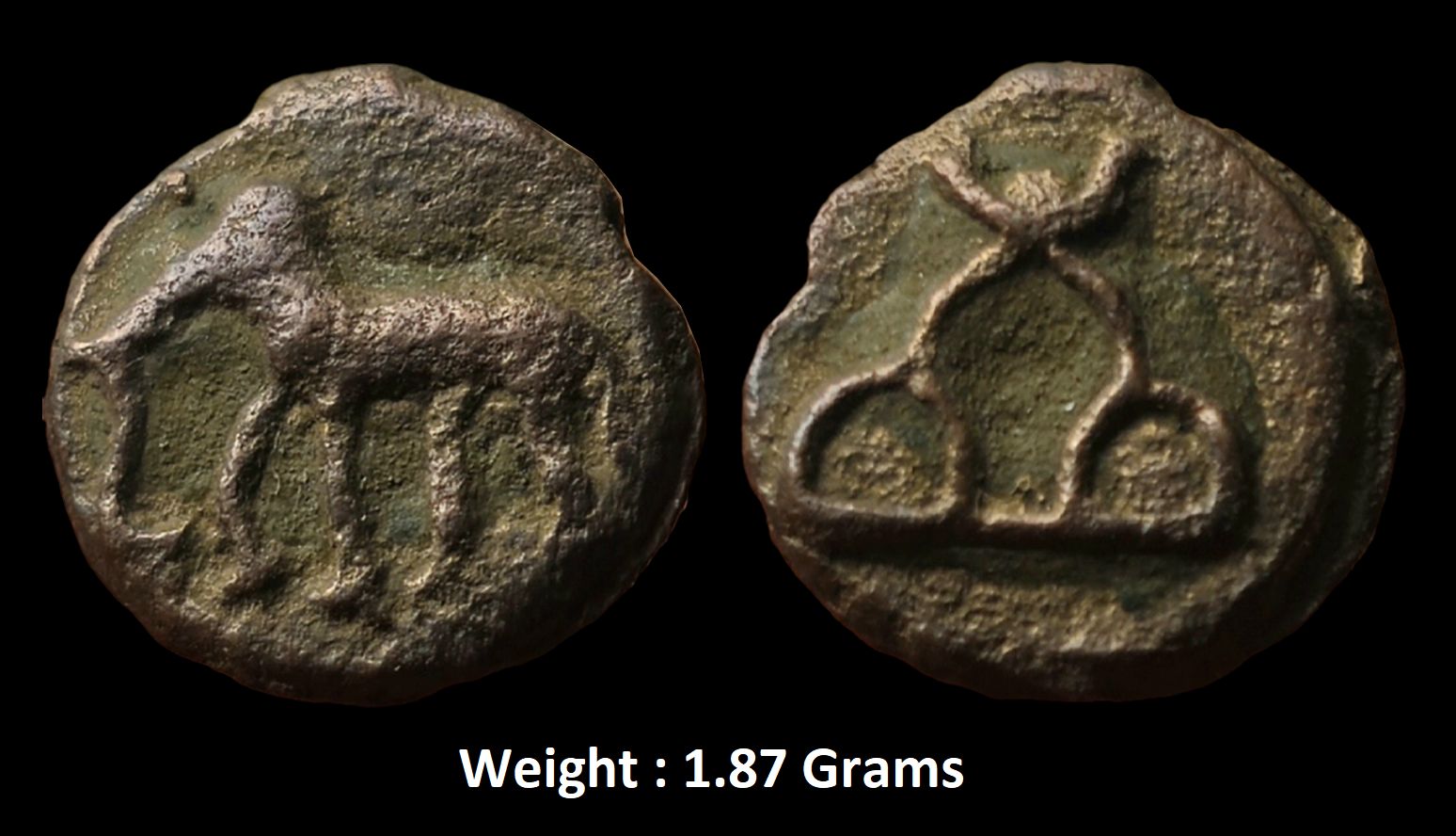 Ancient ; Sunga Kingdom (187-75 BC), Cast Copper Kakani - Indian ...